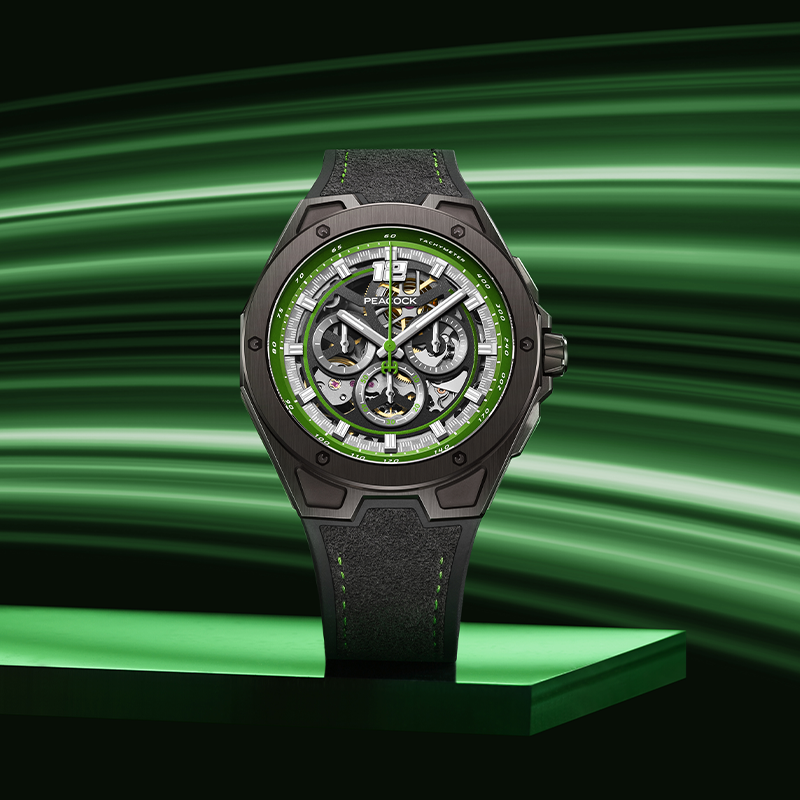 PEACOCK Ultra Speed Chronograph Watch – Peacock Watches